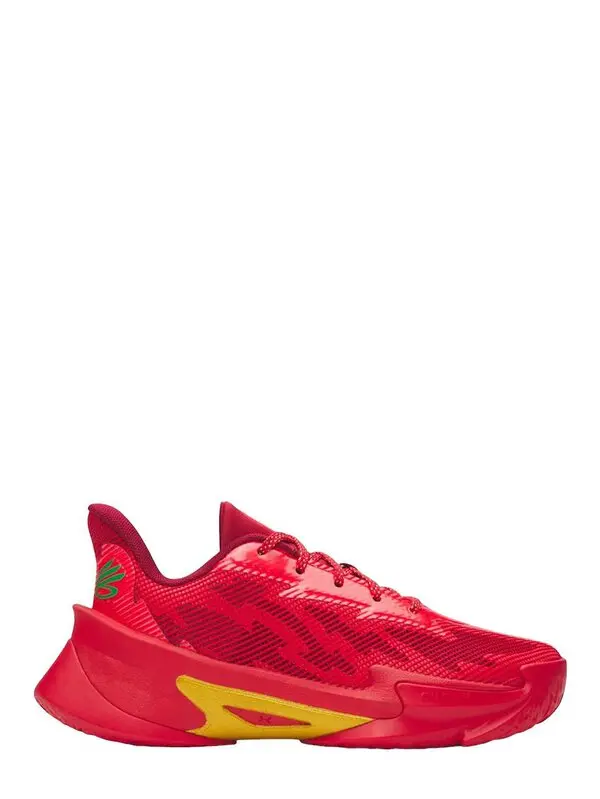 Under Armour Curry Series 7 Sneakers - Red/racer Red/team Kelly Green