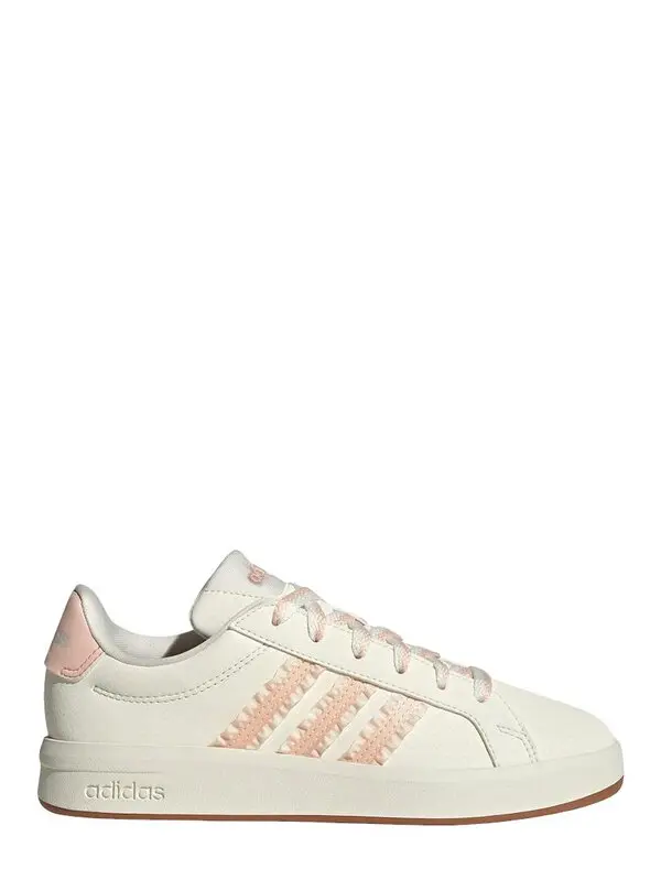 Adidas Grand Court 3.0 Sneakers - Core White/blush Pink/gum