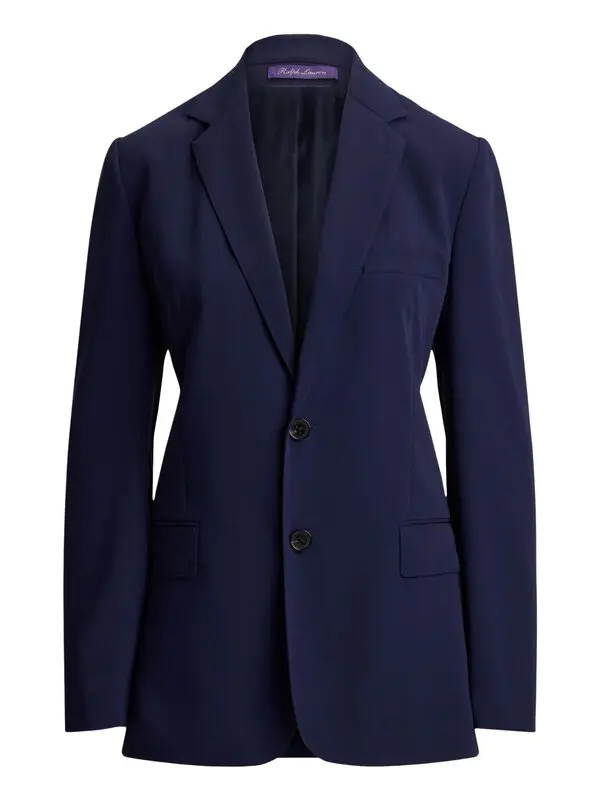 Ralph Lauren Wool Marcy Blazer - Navy