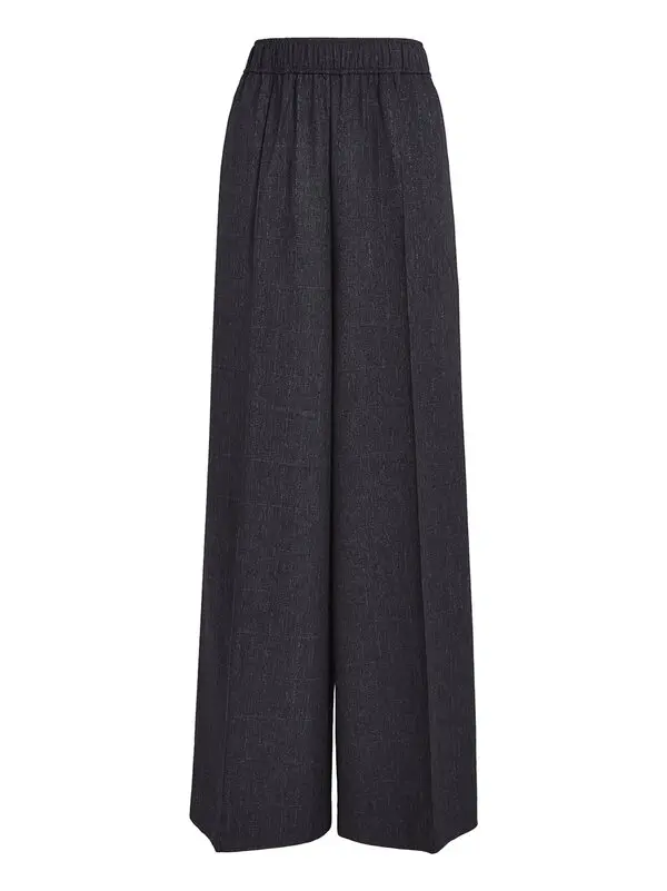 Camilla And Marc Antony Wide-leg Trousers - Navy