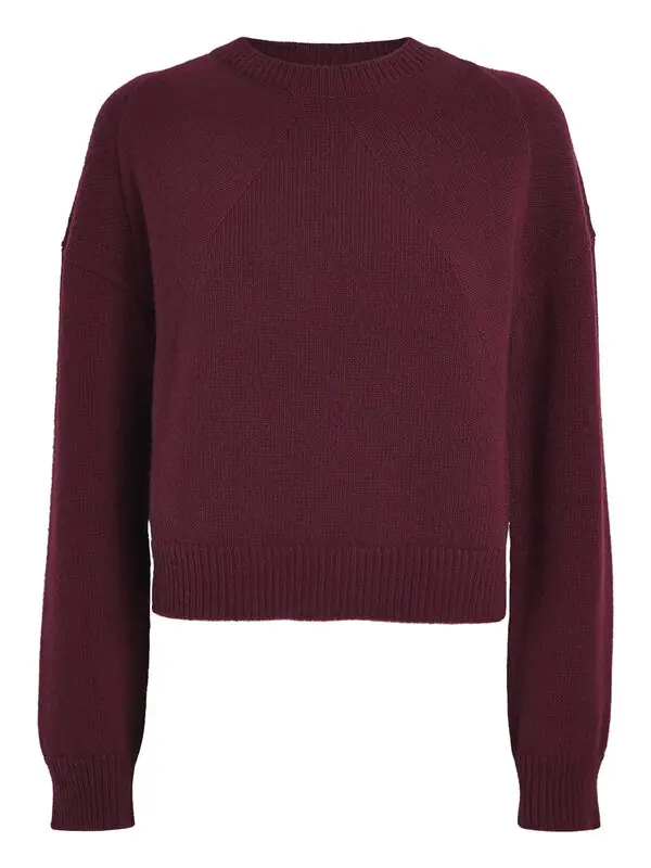 FFORME Wool-cashmere Marcela Sweater - Red