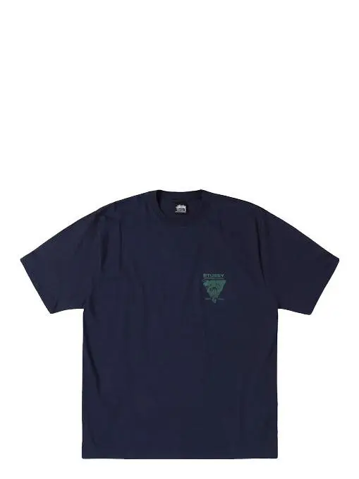 StÜssy Dragon Tee Shirt - Navy Blue