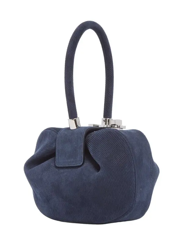 Gabriela Hearst Demi Bag In Suede Corduroy - Electric Navy/cobalt