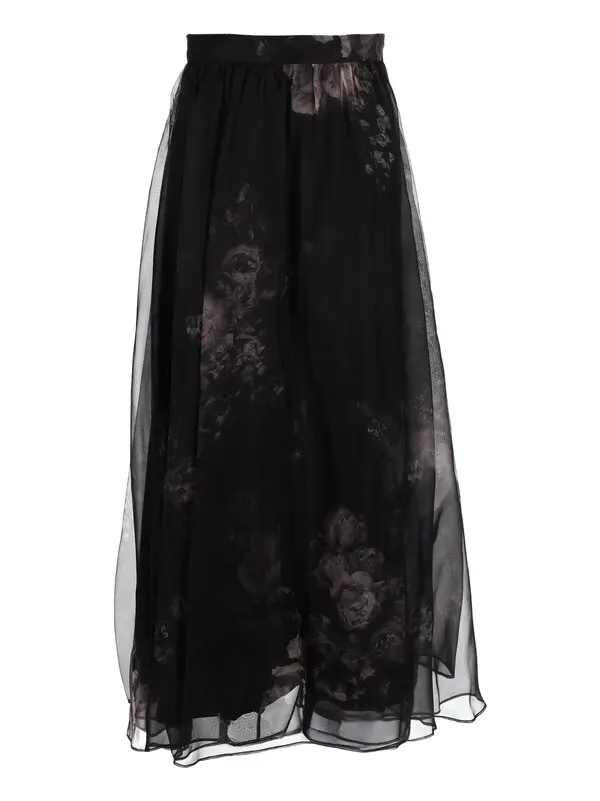 Zimmermann Hypnotic Maxi Skirt - Black