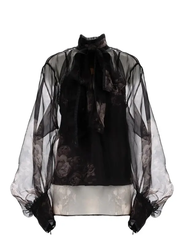 Zimmermann Hypnotic Blouse - Black