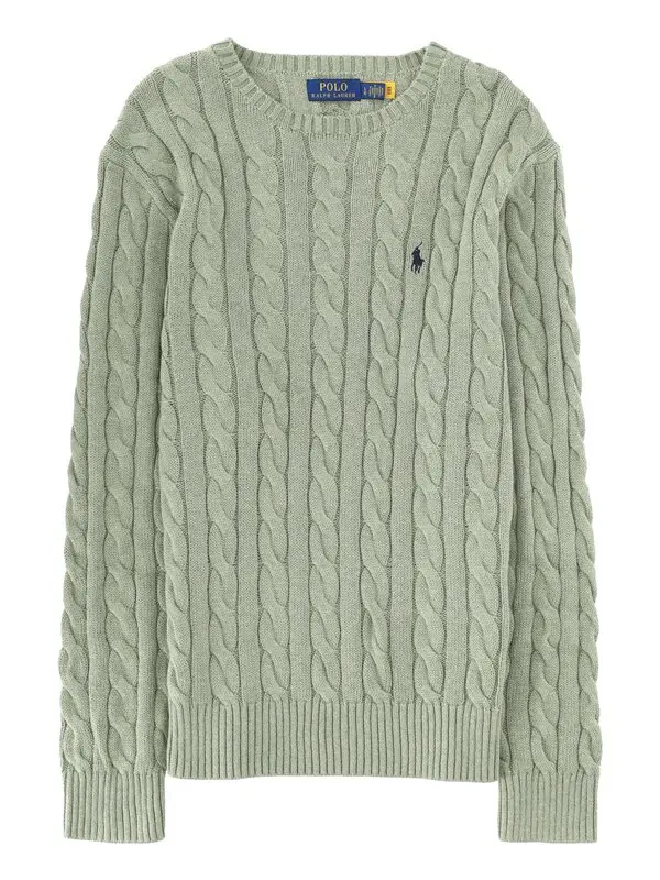 Polo Ralph Lauren Cable Knit Pullover - Green