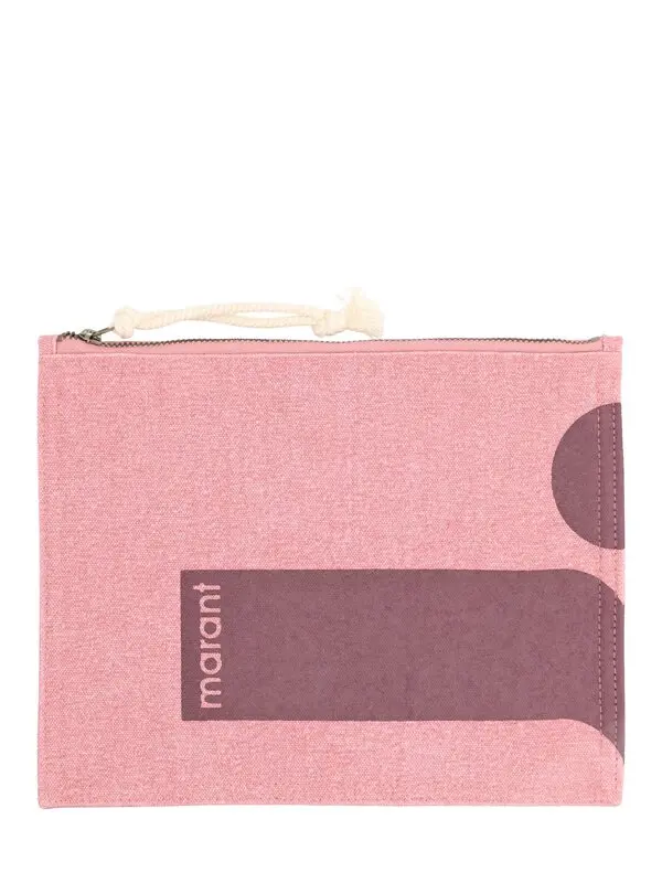 Isabel Marant Netia Clutch Bag - Pink
