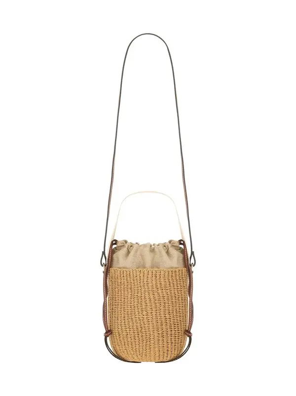Chloé Woody Bucket Bag - Beige