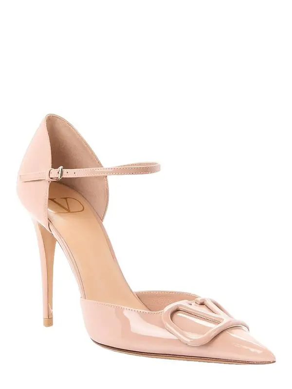 Valentino Garavani Vlogo D'orsay Pumps - Dusty Rose