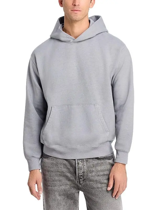Madewell The Mccarren Midweight Hoodie Sweatshirt - Overdye Ashen Blue