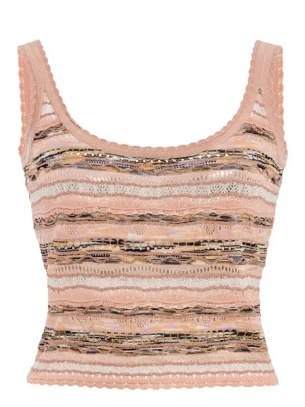 Ulla Johnson Clotilde Ribbed Tank Top - Multi