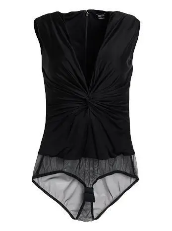 Versace Bodysuit In Viscose Blend - Black