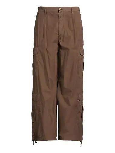 Emporio Armani Cotton Cargo Pants - Brown