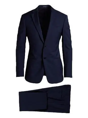 Emporio Armani G Line Suit Size Virgin Wool - Navy