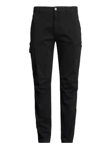 AERONAUTICA MILITARE Cotton-elastane Cargo Pants - Black