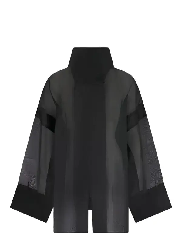 DI STAVNITSER Sumi High-neck Blouse - Black