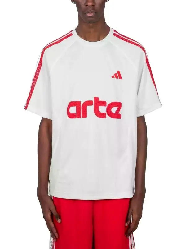 Adidas X Arte Antwerp 3-stripes-logo T-shirt - White