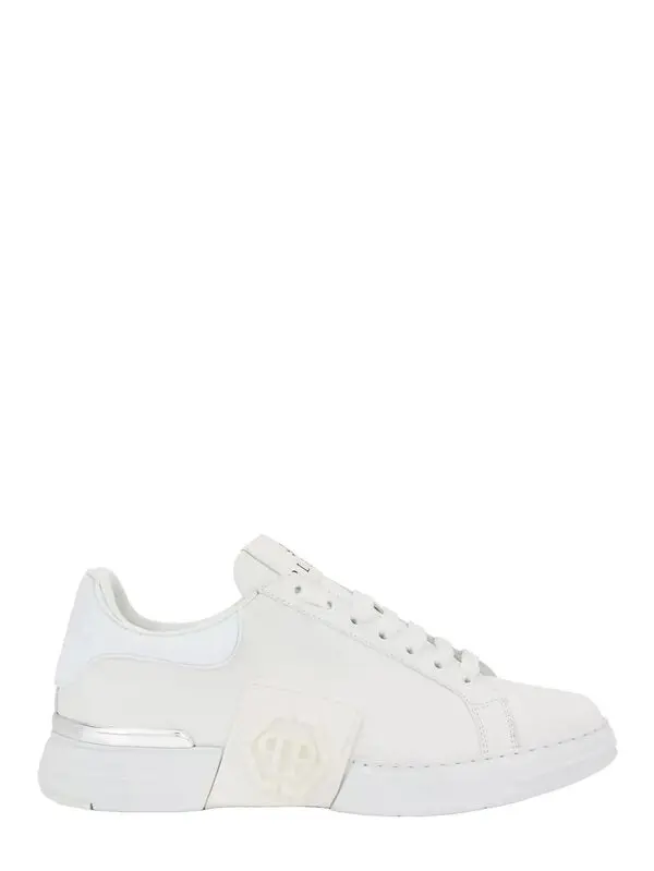 Philipp Plein Phantom Kick$ Low-top Sneakers - White