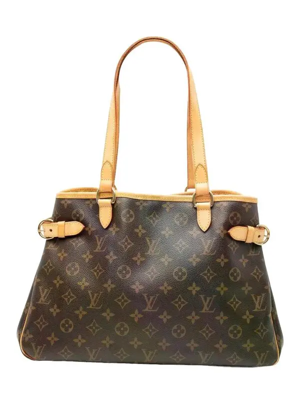 LOUIS VUITTON 2009 Monogram Batignolles Horizontal Tote Bag - Brown