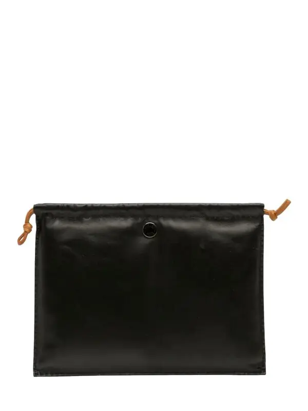 Hermès 2022 Milo Lambskin Pilo Pouch - Black