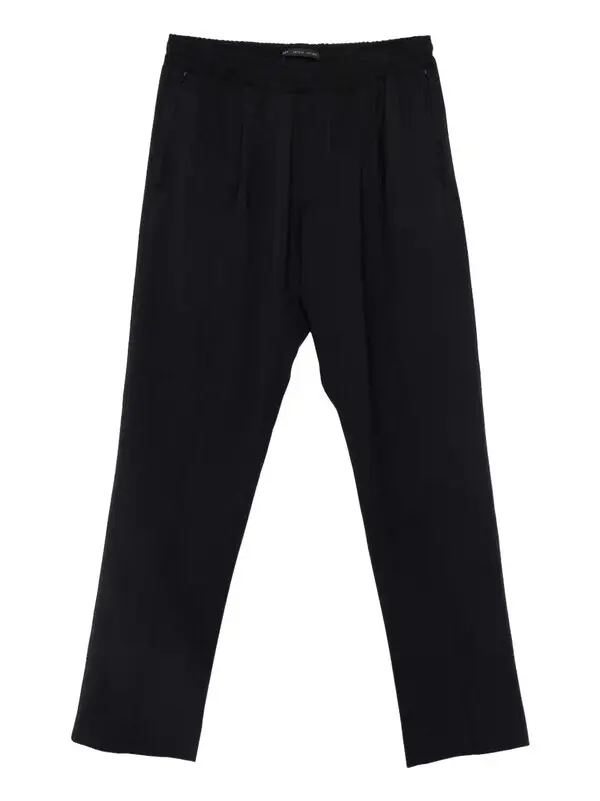 LOW BRAND Tokyo Sport Pleated Trousers - Blue