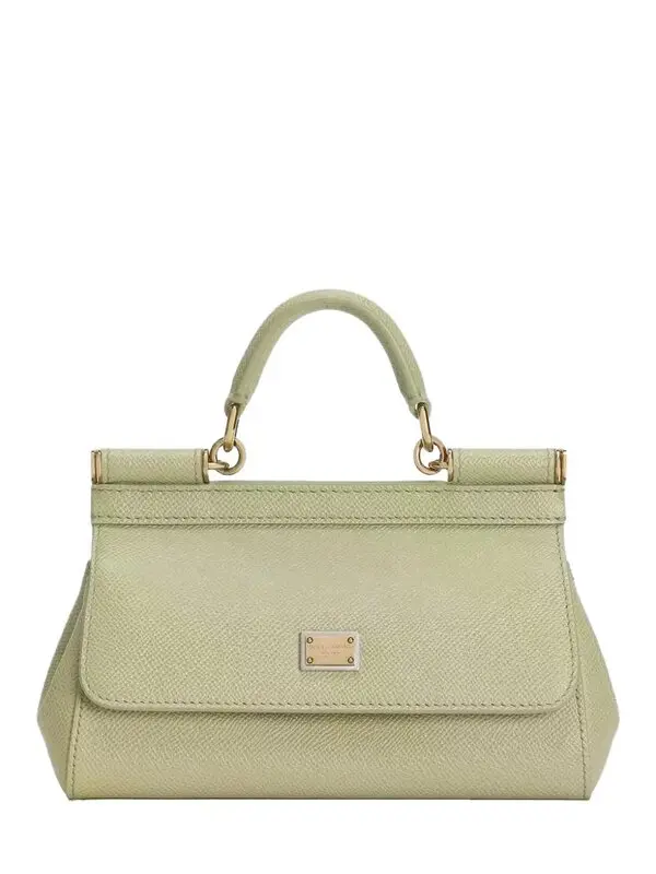 Dolce & Gabbana Logo-plaque Tote - Green
