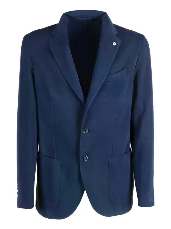 L.B.M. 1911 Giacche Buttoned Blazer - Blue
