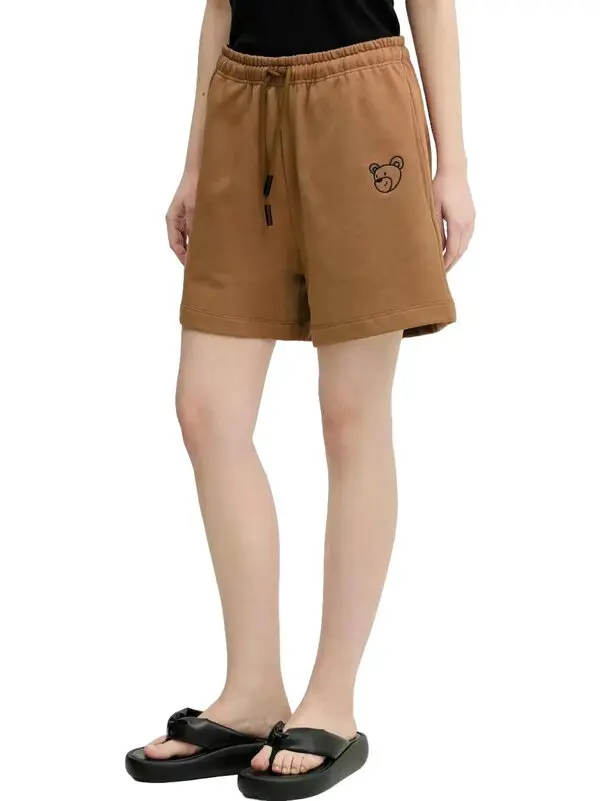 INBETWEENERS Graphic Drawstring Shorts - Brown