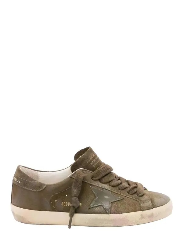 Golden Goose Super-star Lace-up Sneakers - Green