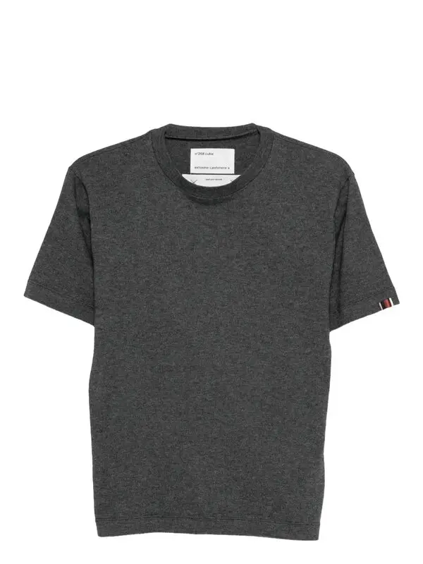 EXTREME CASHMERE X Short-sleeve Striped T-shirt - Grey