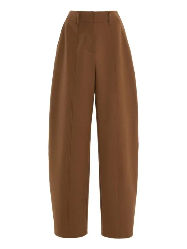 Ulla Johnson Ames Barrel-leg Pants - Brown