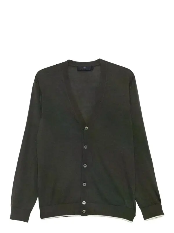 Arch4 Mr. Cruickshank Buttoned Cardigan - Green