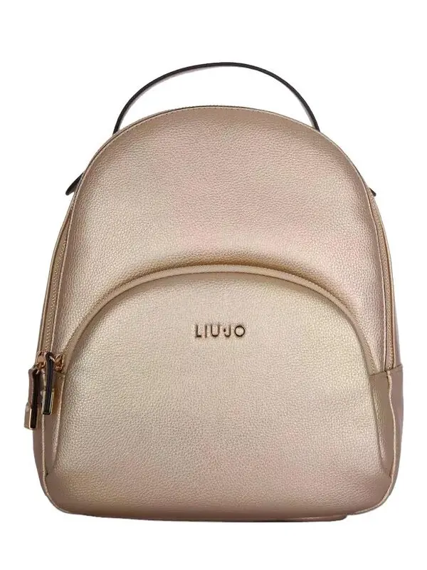 Liu Jo Backpack With Logo - Gold