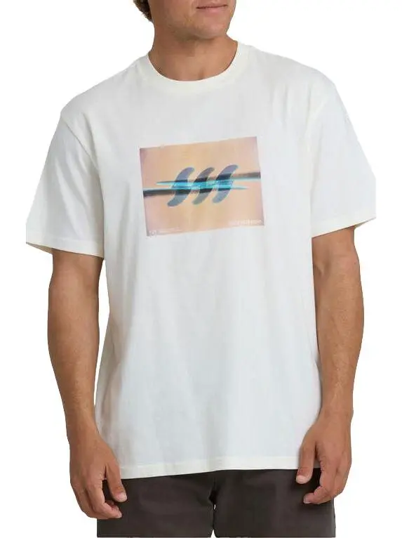 BILLABONG Subconscious Graphic T-shirt - Off White