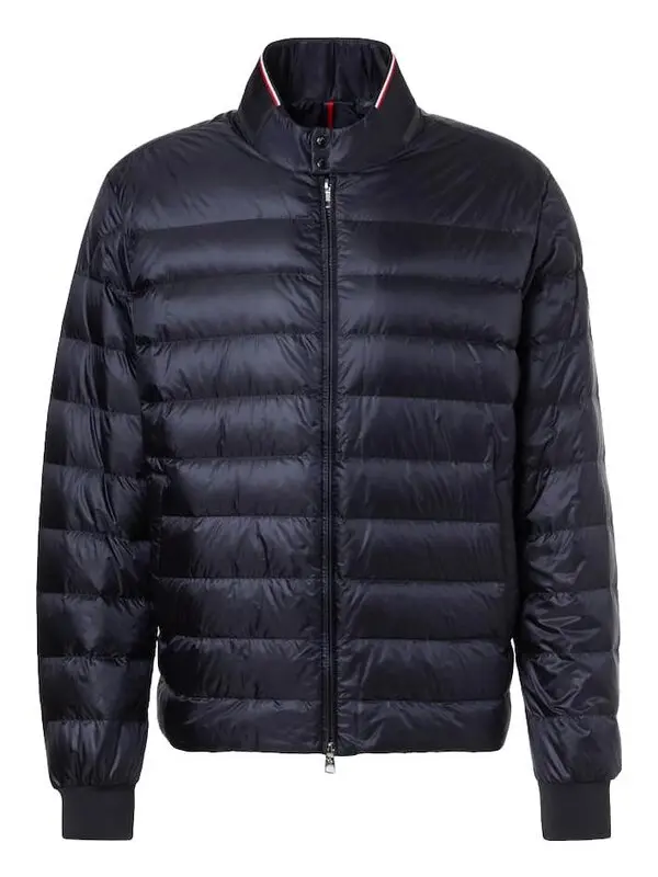 Moncler Quilted Down Jacket - Blue
