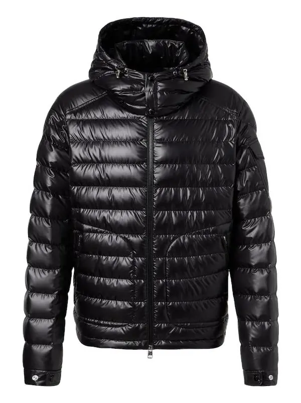 Moncler Lauros Hooded Down Jacket - Black