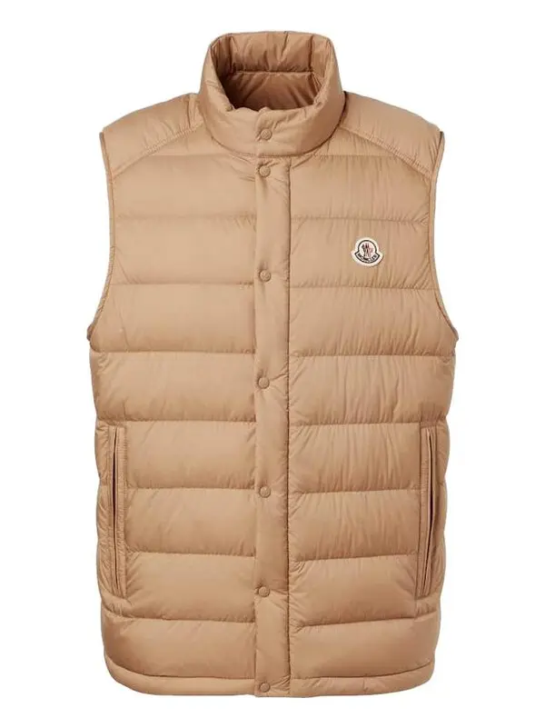 Moncler Barthe Down Vest - Beige