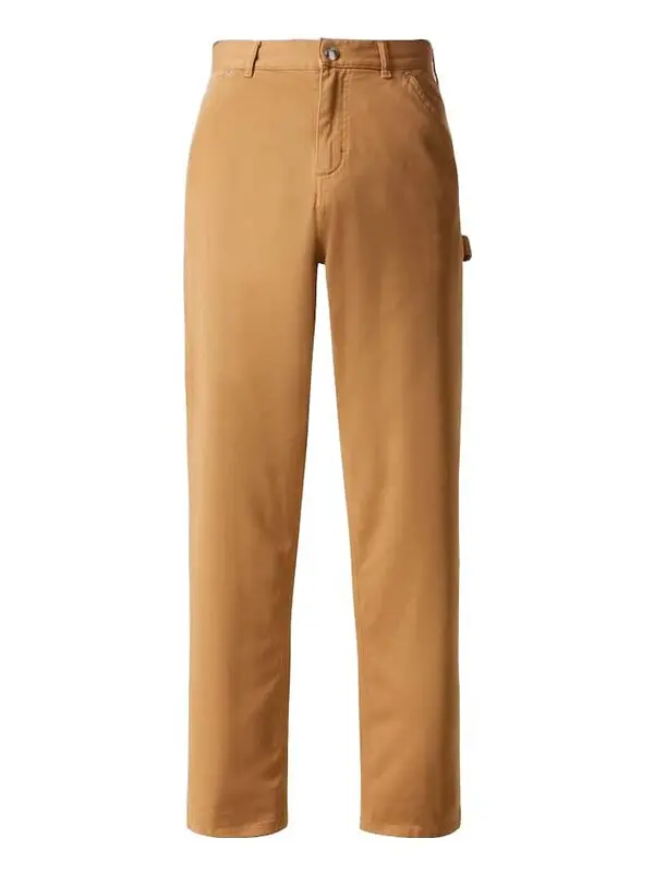 Moncler Cotton Straight Pants - Brown