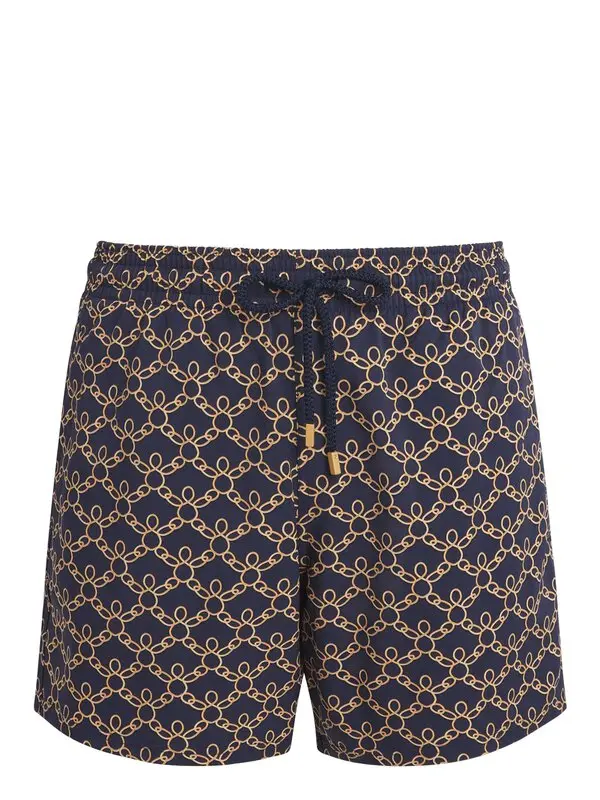 Vilebrequin Printed Moorise Swim Shorts - Blue