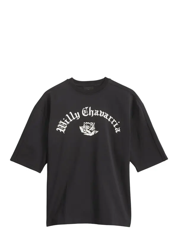 WILLY CHAVARRIA X Adidas Originals Logo T-shirt - Black