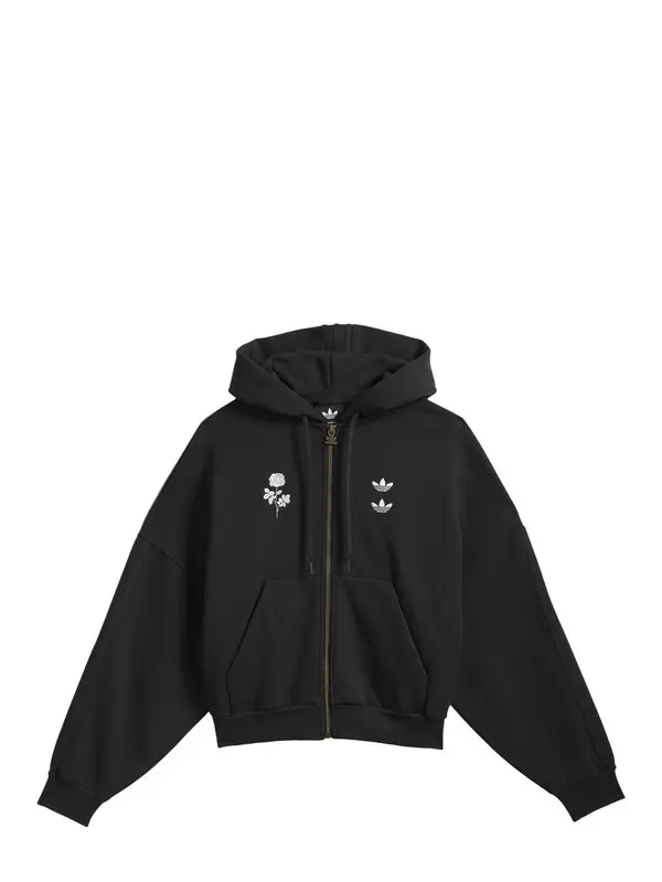 WILLY CHAVARRIA Adidas Originals X Zip-up Hoodie - Black