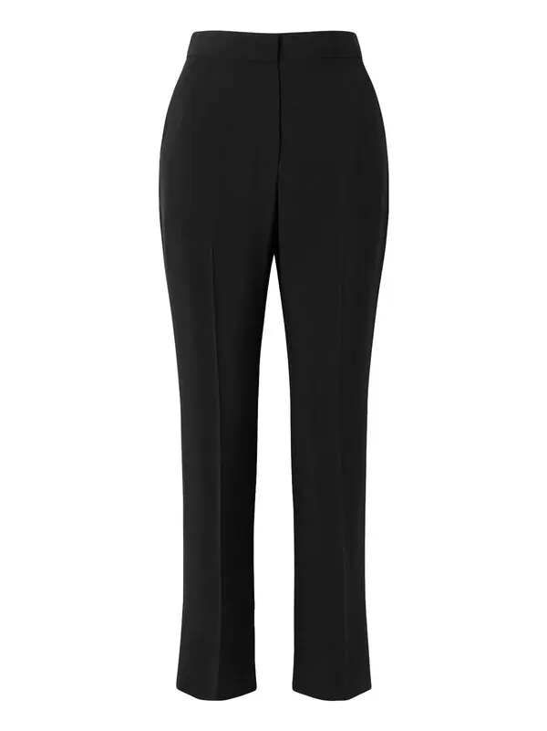 Givenchy Crepe Straight-leg Pants - Black