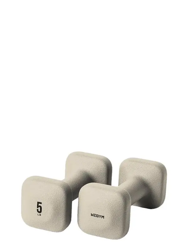 WEGYM Safegrip Dumbbells Sandstone 5 Lb - One-color