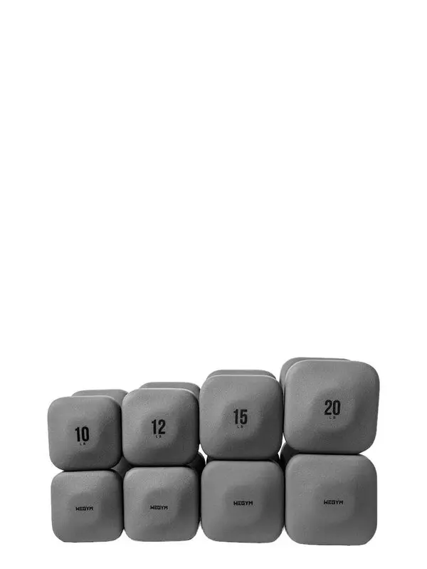 WEGYM Safegrip Upper Set Dumbbells - Slate