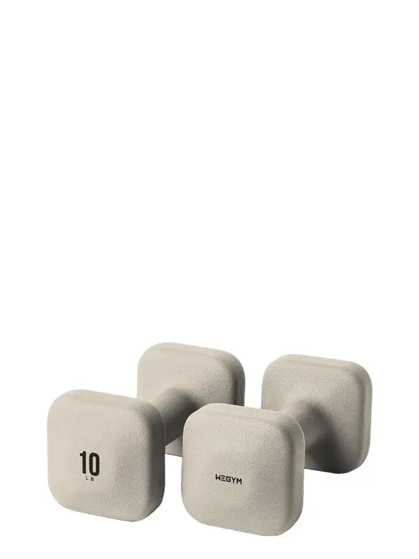 WEGYM Safegrip Dumbbells Sandstone 10 Lb - One-color
