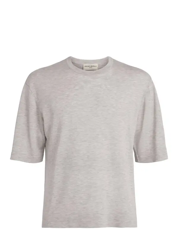 Officine Générale Boris T-shirt - Grey