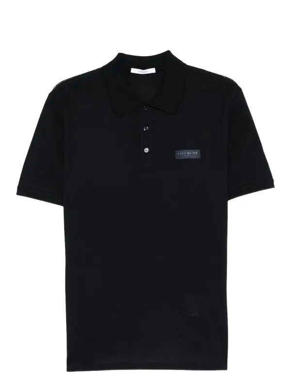 Givenchy Cotton Polo Shirt - Blue