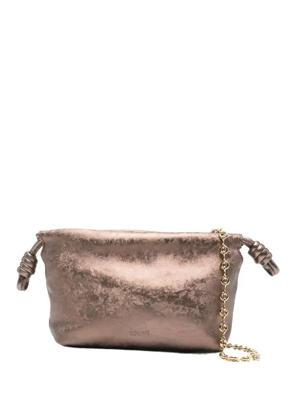 Loewe Flamenco Mini Clutch - Brown
