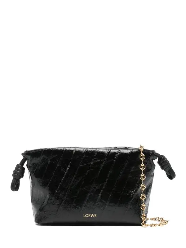 Loewe Flamenco Mini Clutch - Black