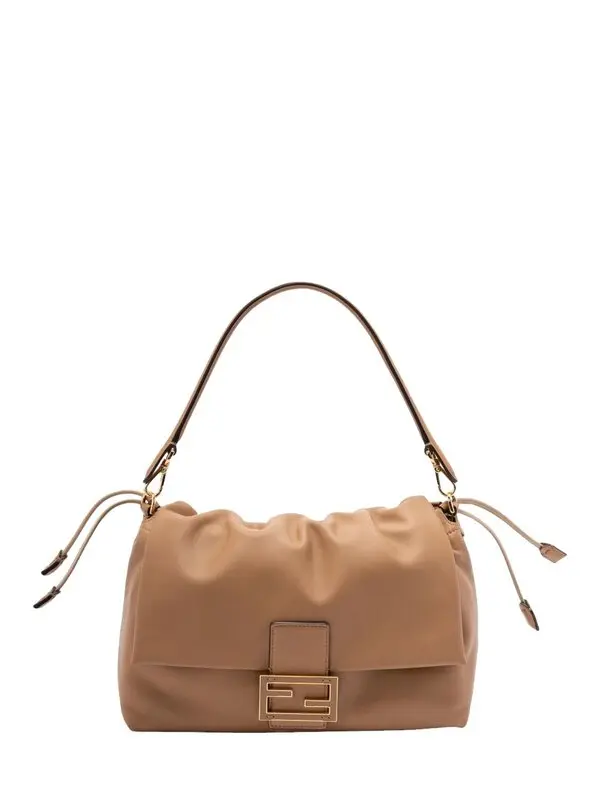 Fendi Mamma Baguette Large Shoulder Bag - Brown